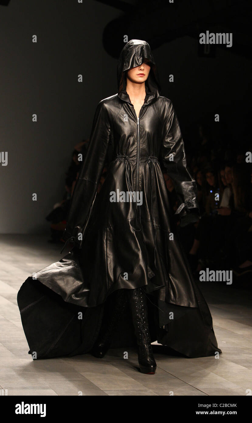 Mark Fast catwalk AW 2011/12 at London Fashion Week Stock Photo - Alamy