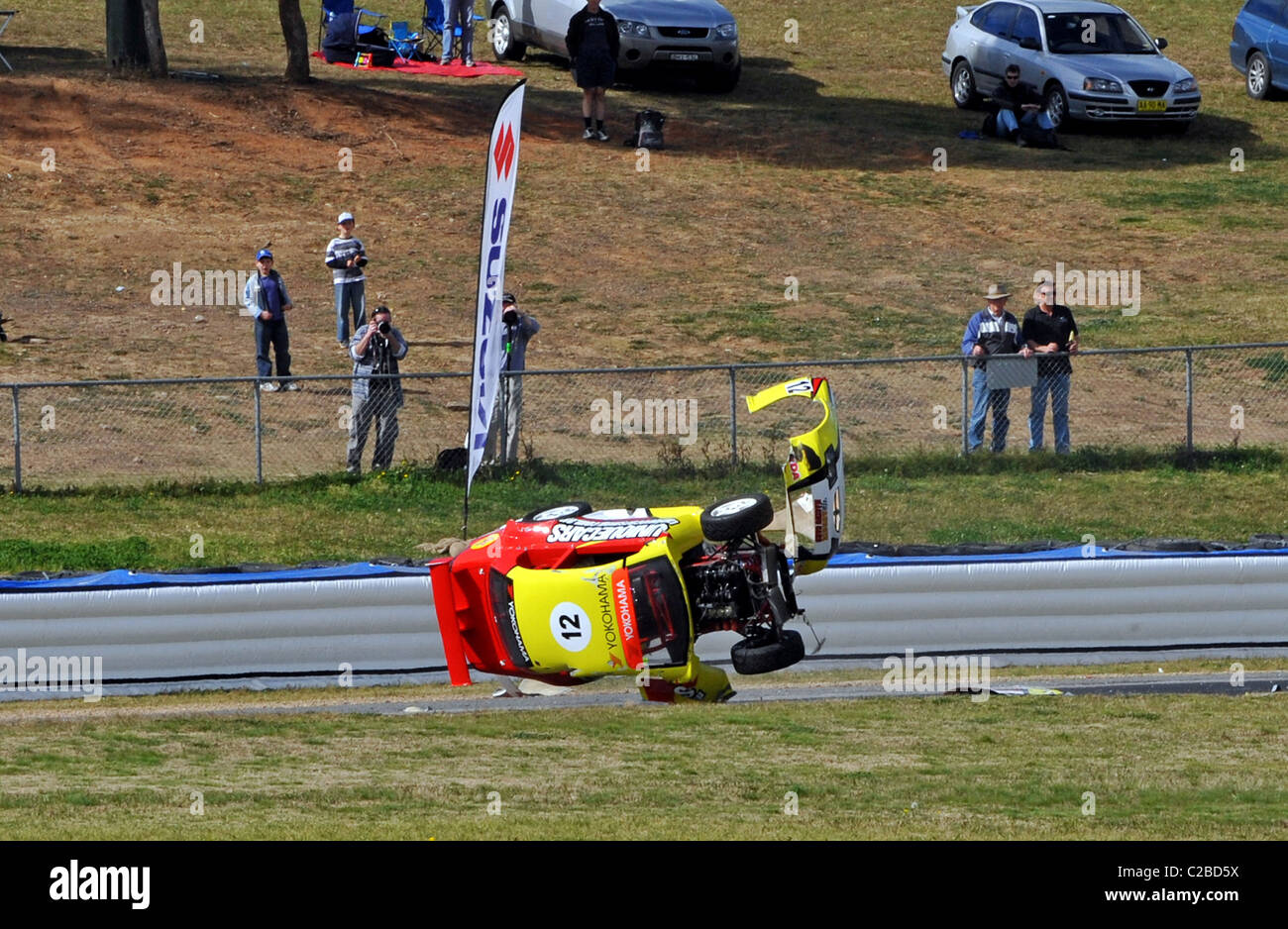 Aussie TG Presenter Crash Top Gear Australia presenter Steve Pizzati ...