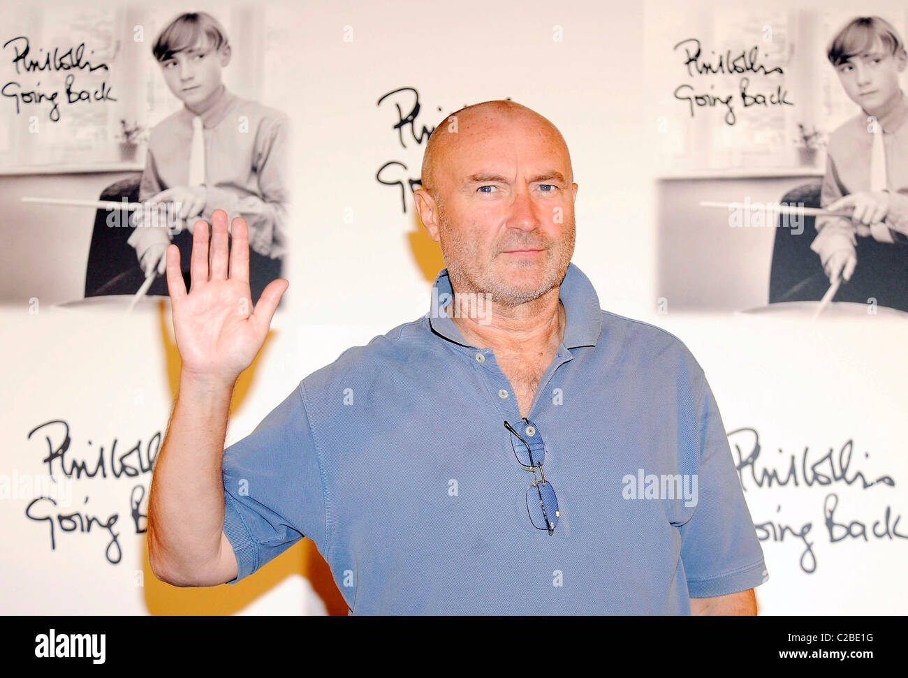 Phil Collins presents his new album "Going Back" at the Palace Hotel ...