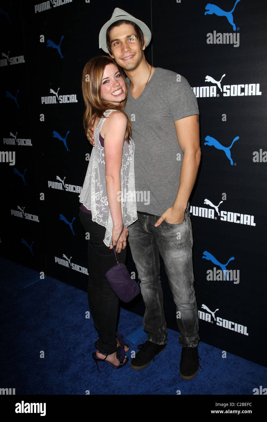 Molly Burnett, Guest The PUMA Social Club LA launch held at Sunset ...