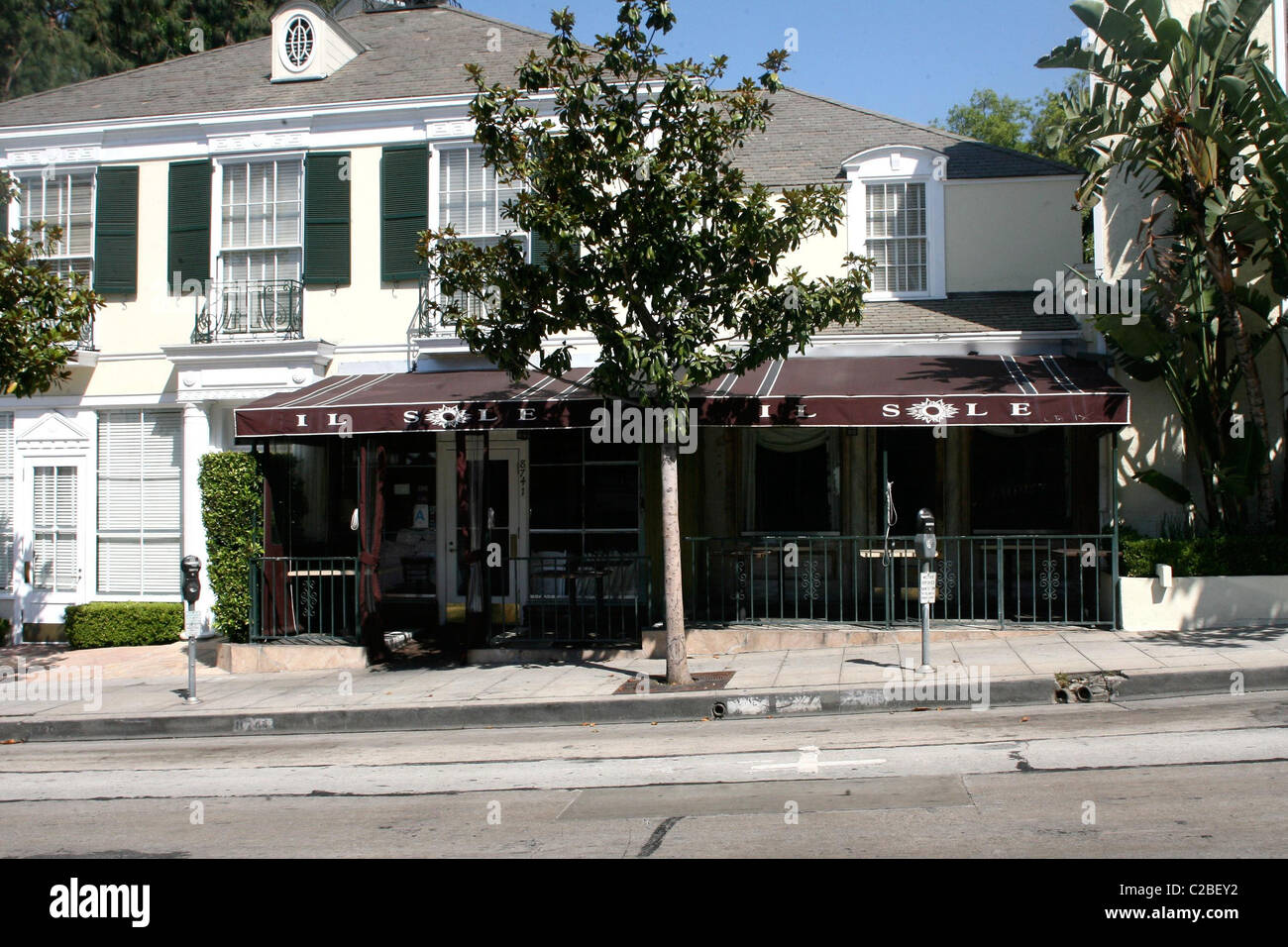 Il Sole restaurant on Sunset Blvd in West Hollywood Los Angeles ...