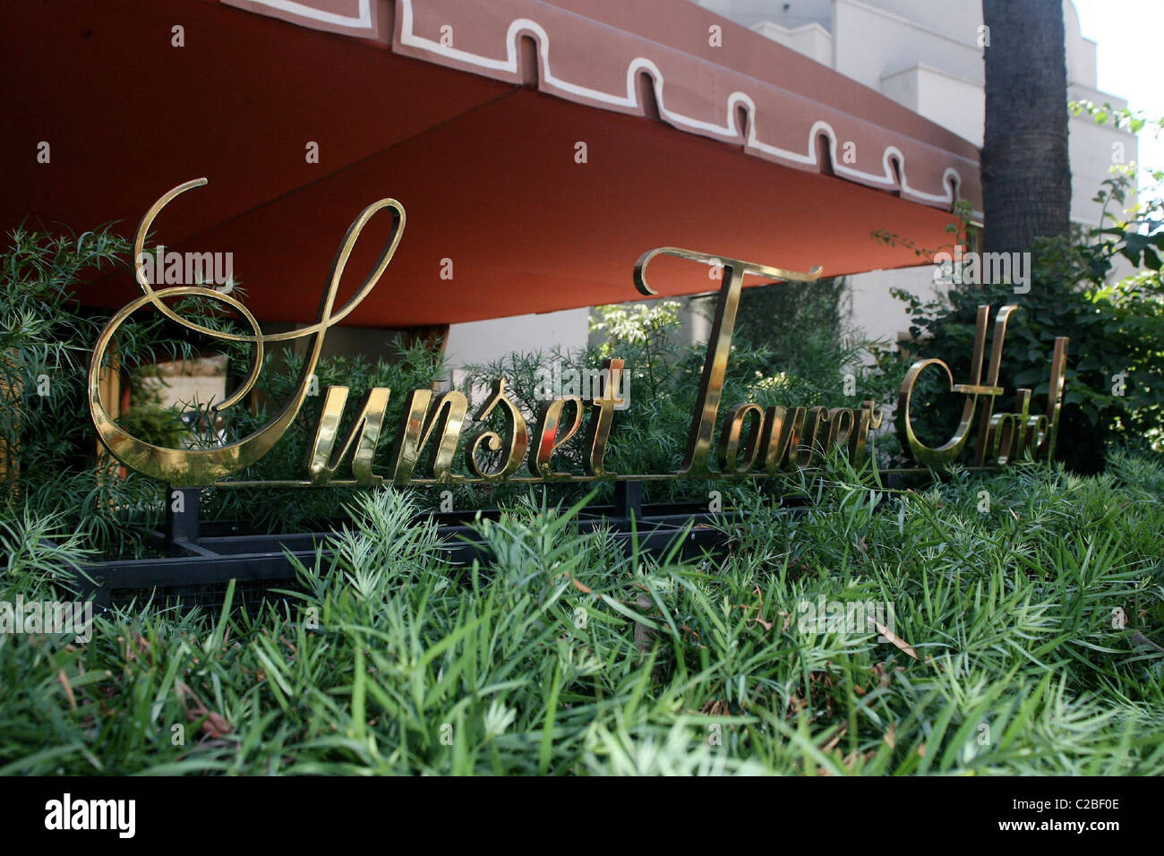 The Sunset Tower Hotel in West Hollywood. The Sunset Tower is once ...