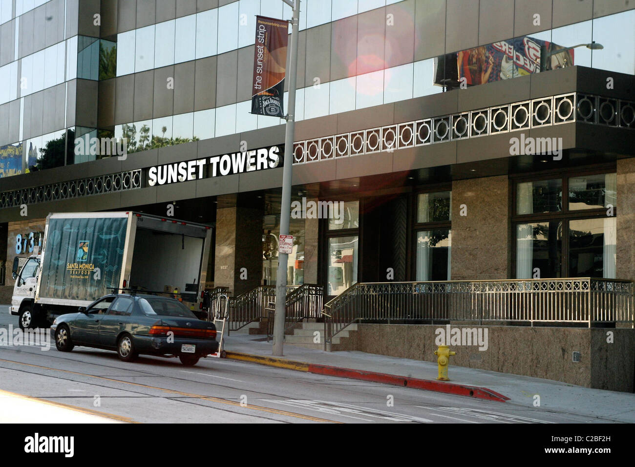 The Sunset Towers at Sunset Blvd in West Hollywood Los Angeles ...
