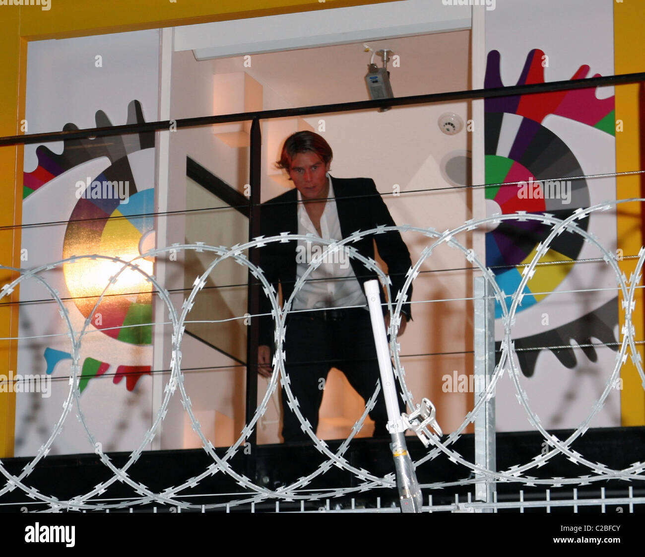 Ziggy Lichman leaves the Big Brother house after being evicted on the ...