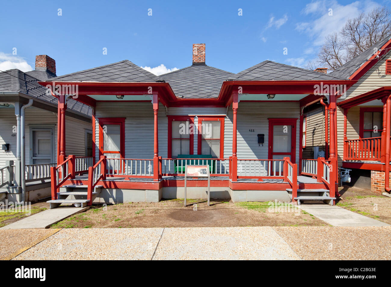 Double row houses hi-res stock photography and images - Alamy
