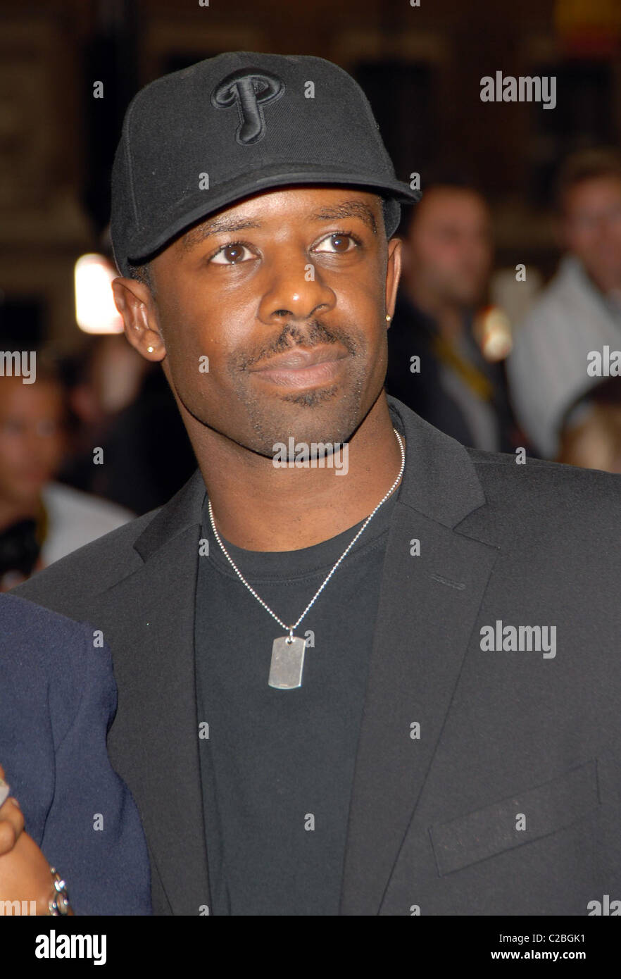 Adrian Lester UK premiere of 'Run, Fat Boy, Run,' held at the Odeon ...