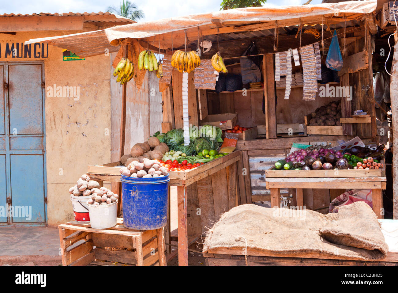 African fruit market hi-res stock photography and images - Alamy