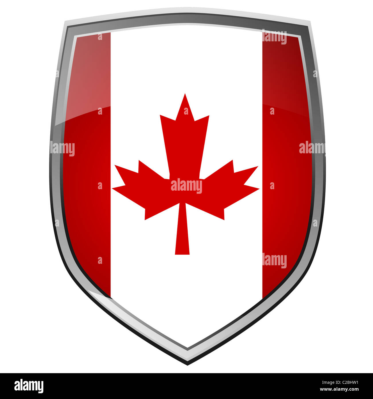 Shield flag outlined hi-res stock photography and images - Alamy