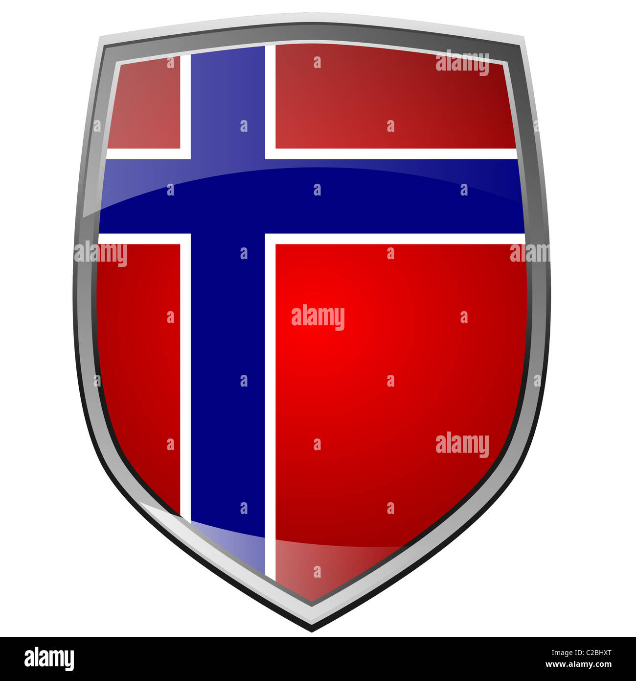 Protective shield of Norway Stock Photo - Alamy