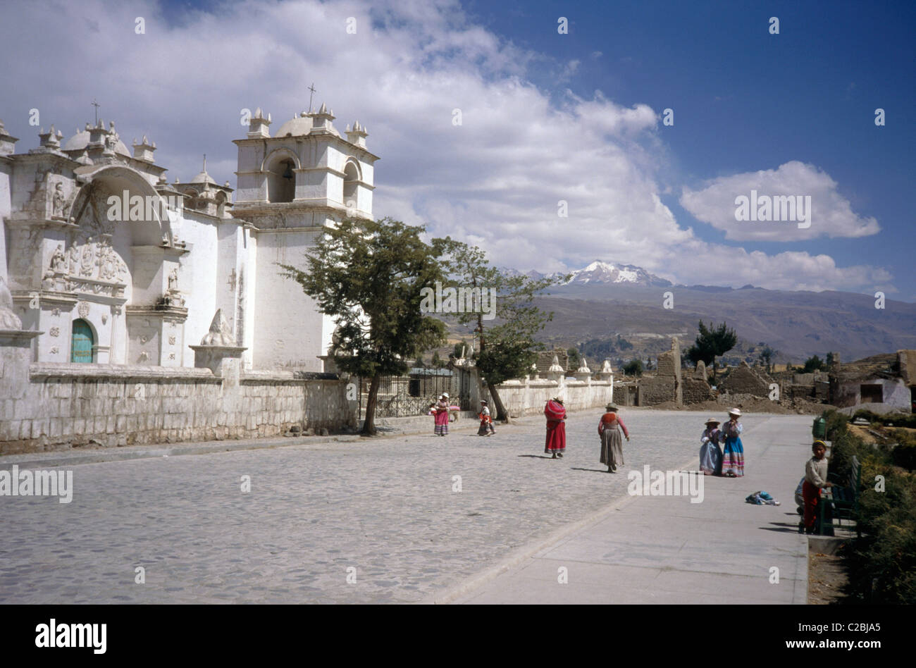Village Peru Stock Photo - Alamy