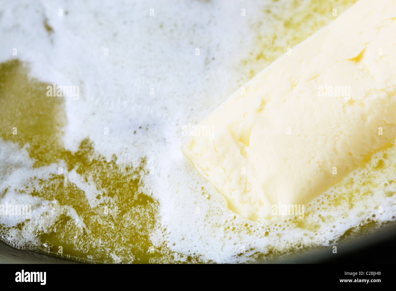Melting butter pan hi-res stock photography and images - Alamy
