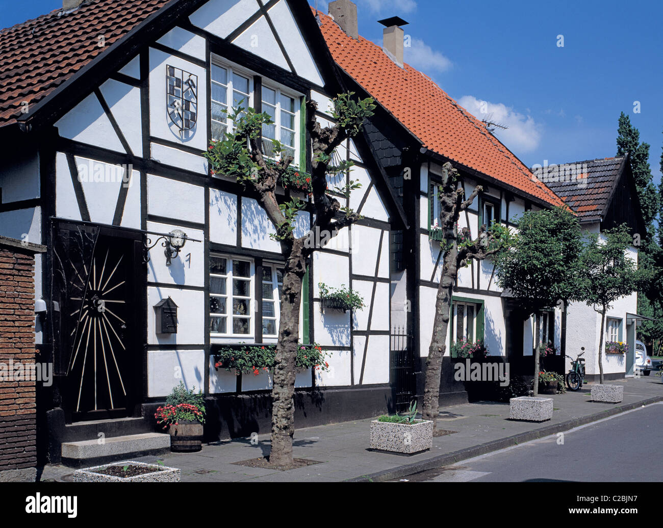 Altes Dorf Westerholt, Alte Freiheit Westerholt, Fachwerkhaeuser ...