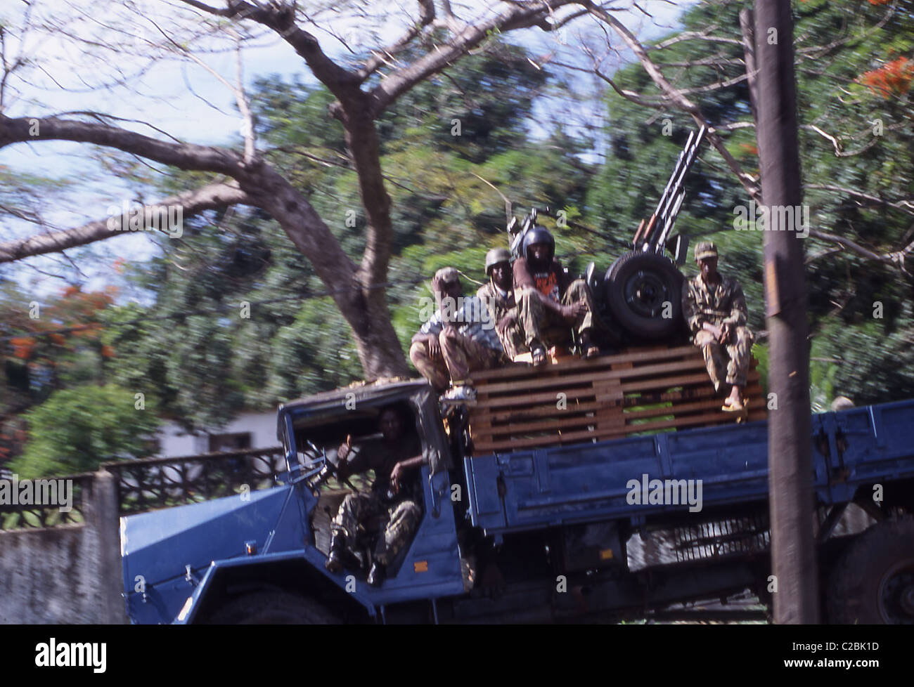 In May 2000, the situation in the country deteriorated to such an ...