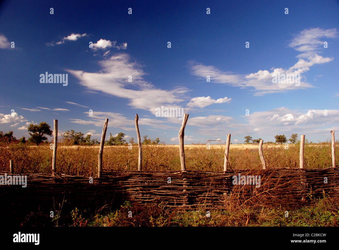 Bessarabia steppe landscape in Ukraine Stock Photo - Alamy