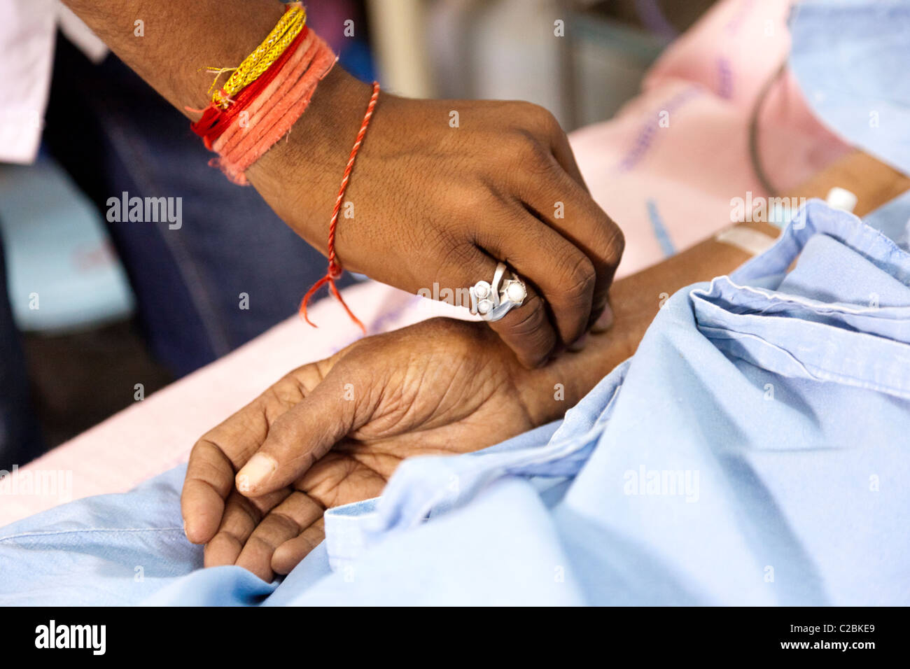 Indian pulse hi-res stock photography and images - Alamy