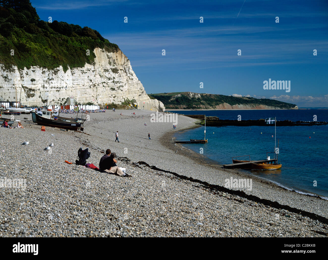 Beer Devon England Stock Photo - Alamy