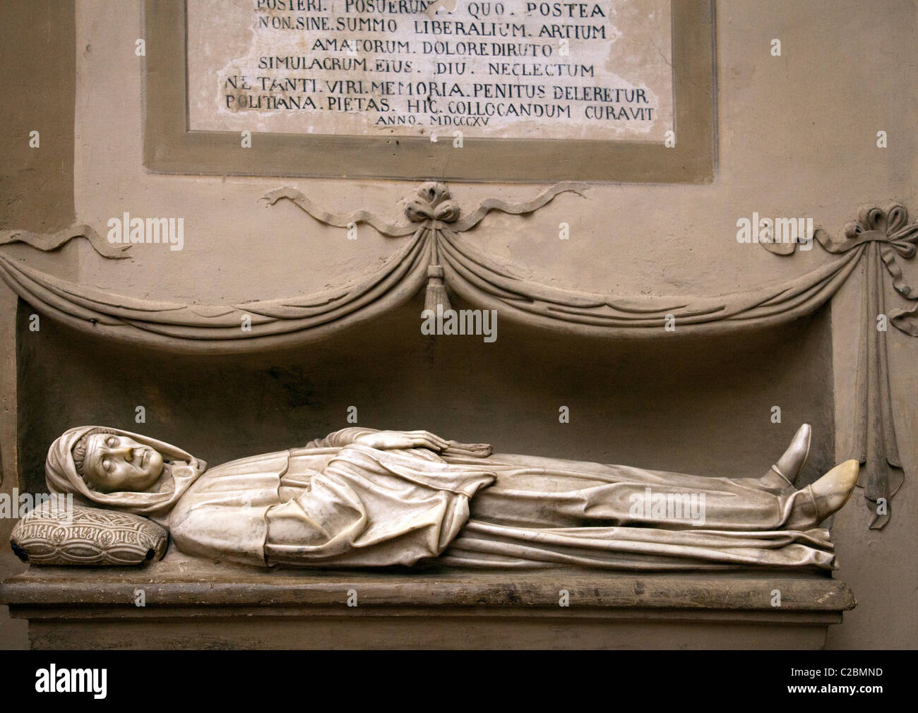 GRAVE TOMB MONK Stock Photo - Alamy