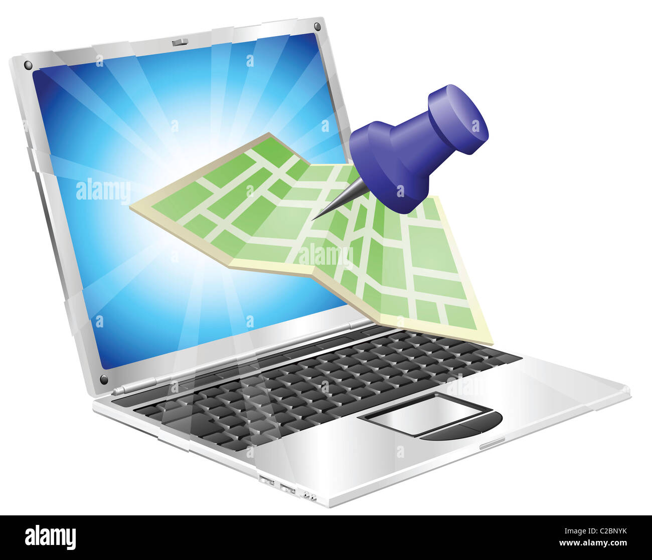 Streetmap perspective hi-res stock photography and images - Alamy