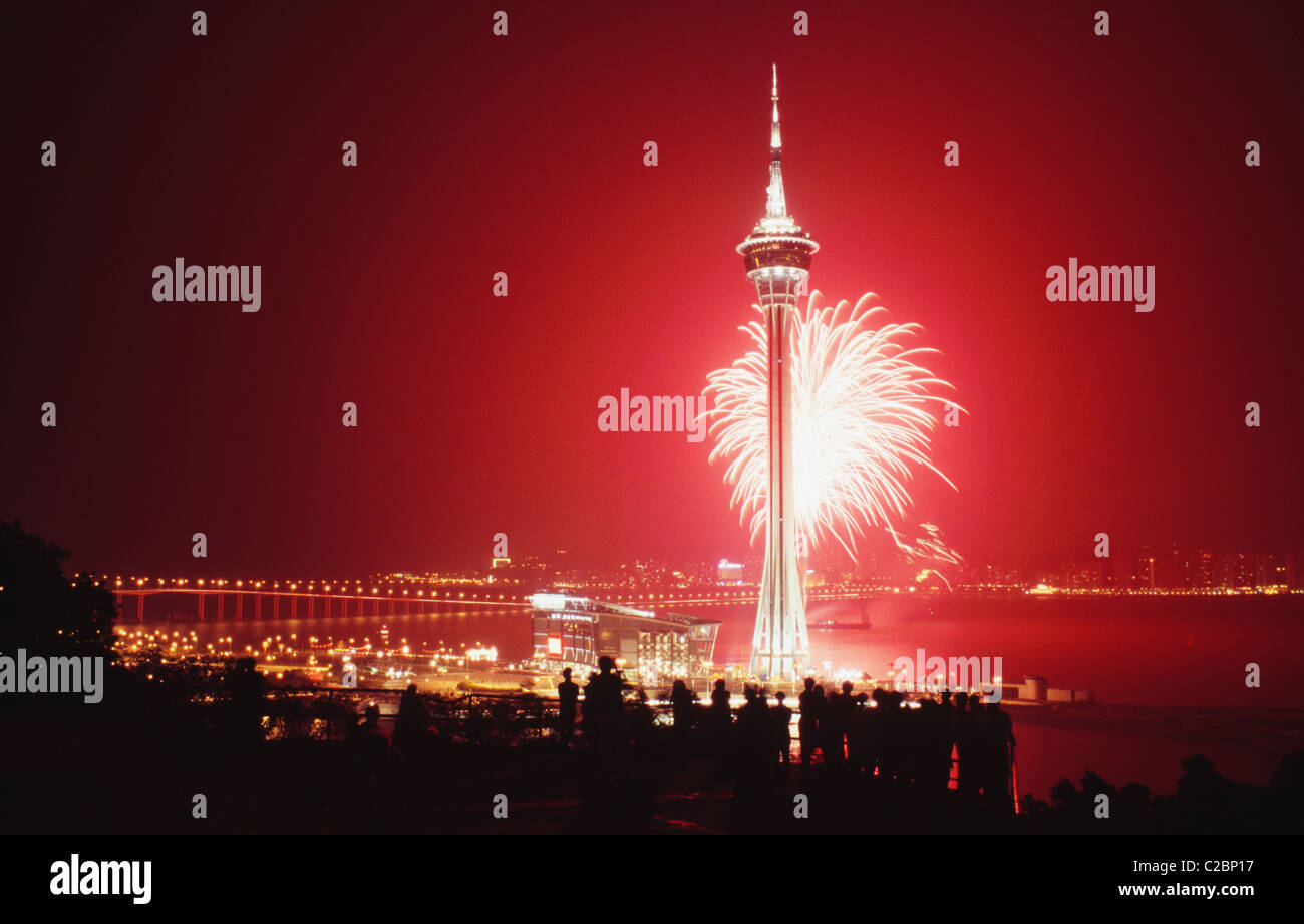 Macau Town Macau Hong Kong Stock Photo - Alamy