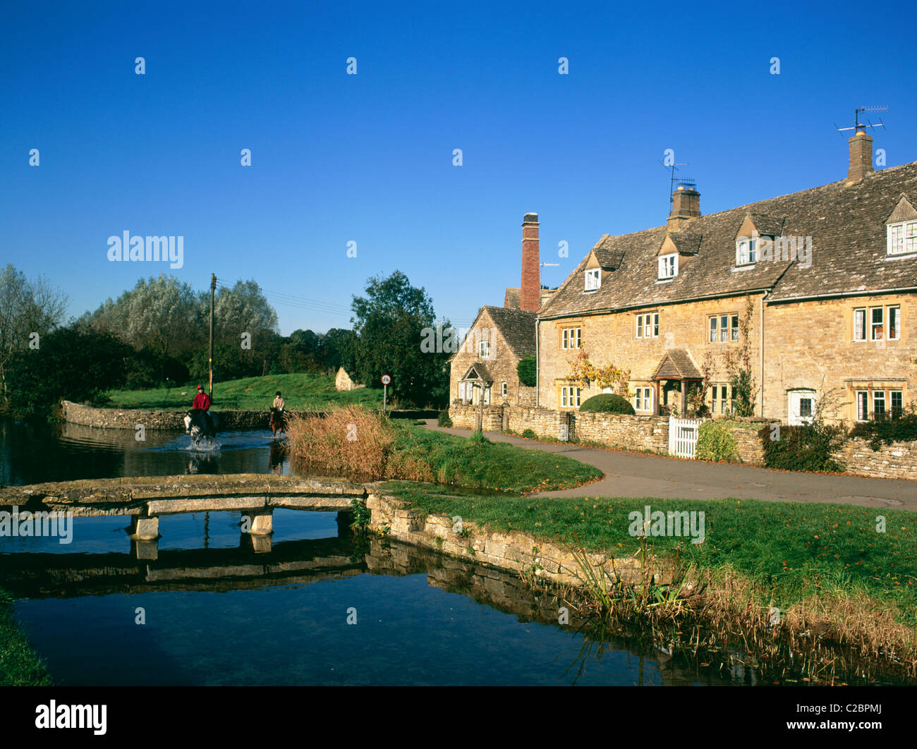 Lower slaughter autumn hi-res stock photography and images - Alamy