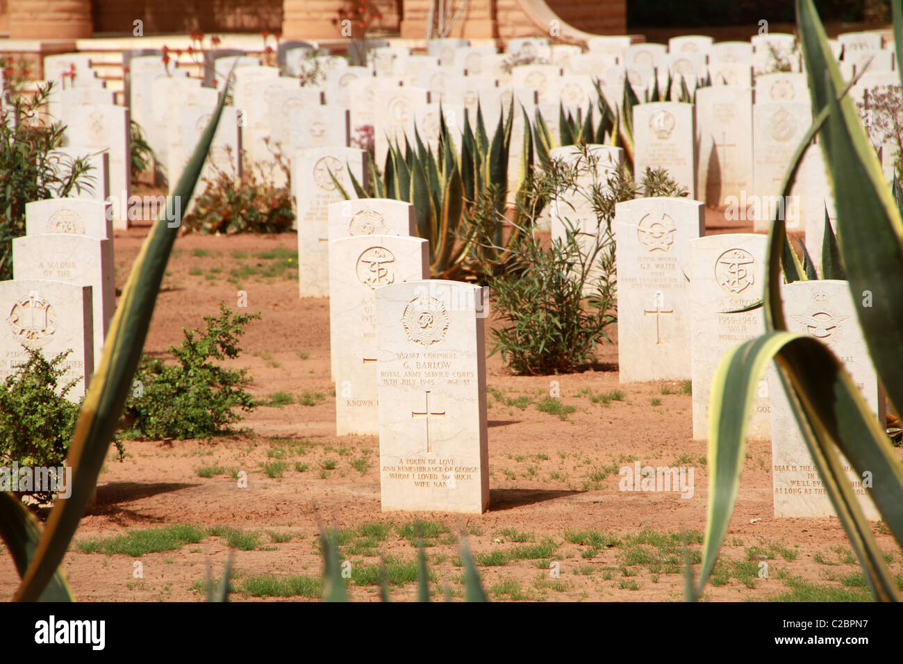 Benghazi war cemetery hi-res stock photography and images - Alamy