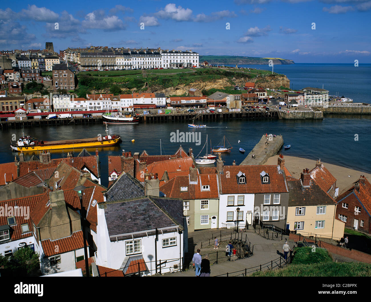 Whitby North Yorkshire England Stock Photo - Alamy