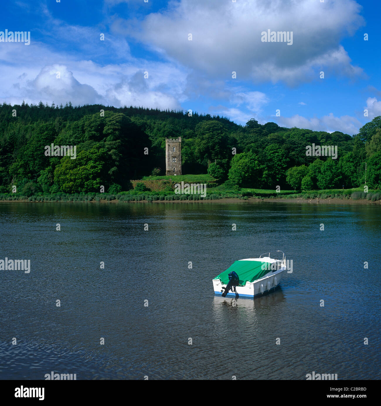 Strancally Castle Waterford Ireland Stock Photo - Alamy