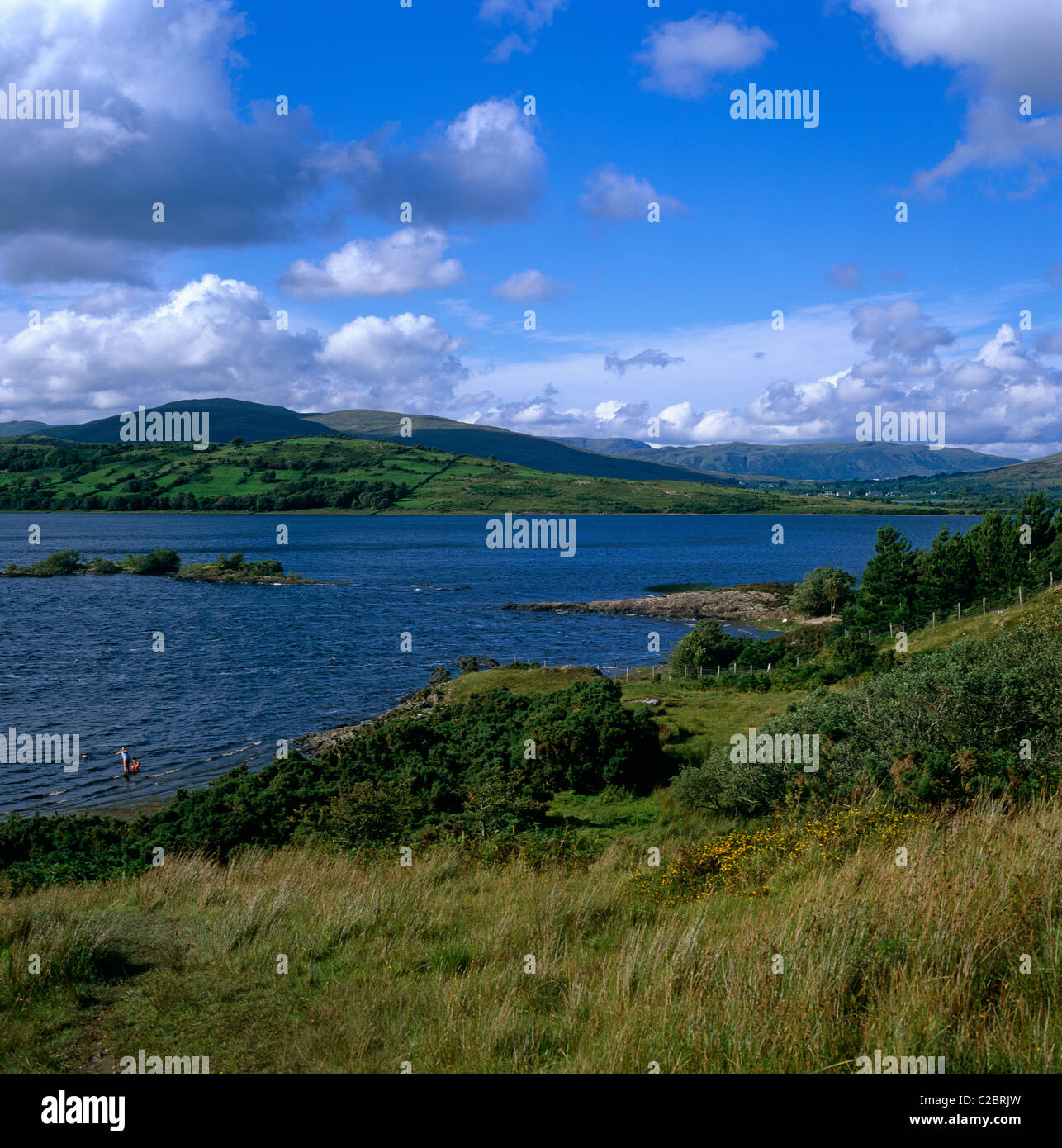 Lough Corrib Galway Ireland Stock Photo - Alamy