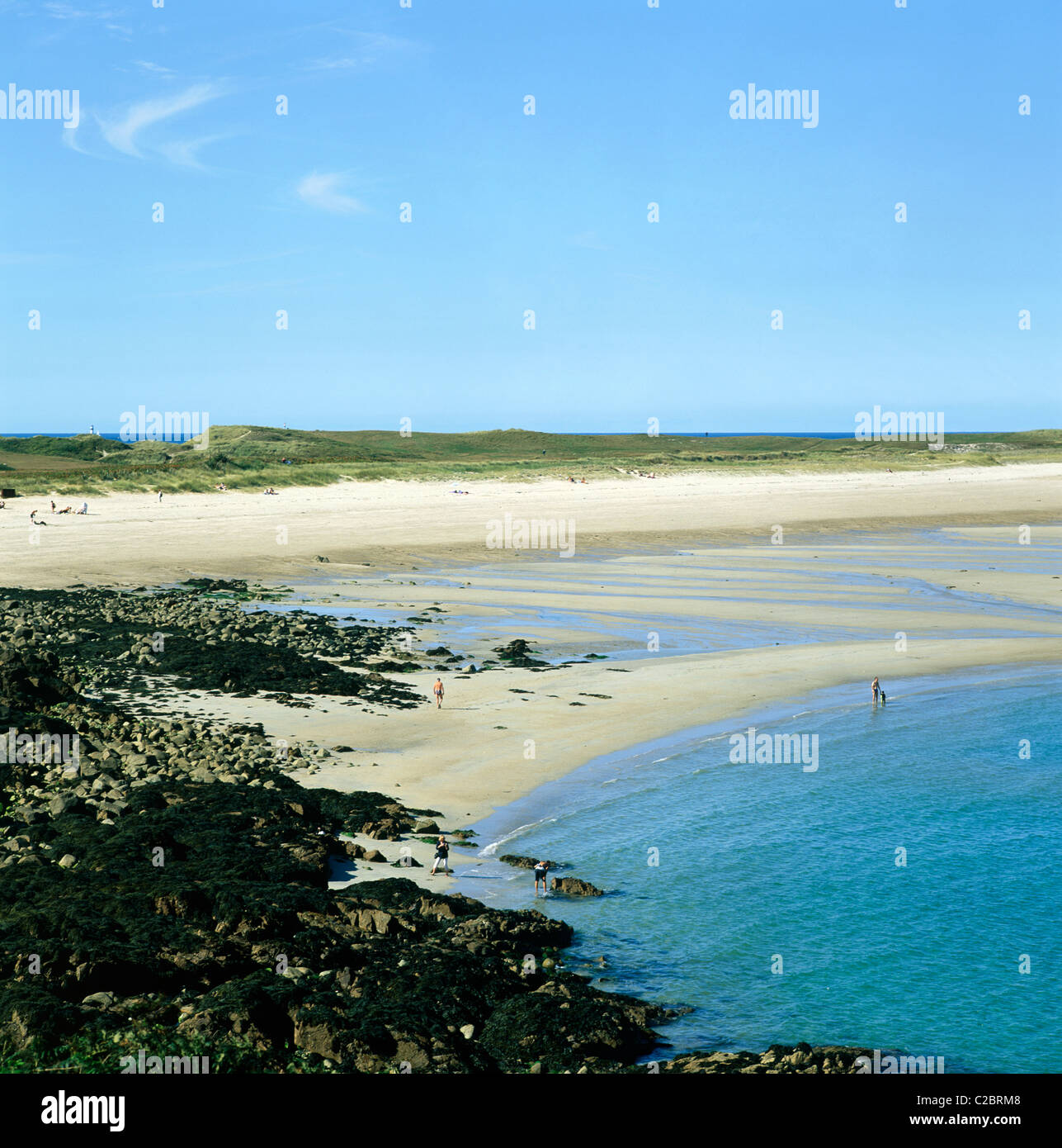 Shell Beach Herm Channel Islands Stock Photo - Alamy