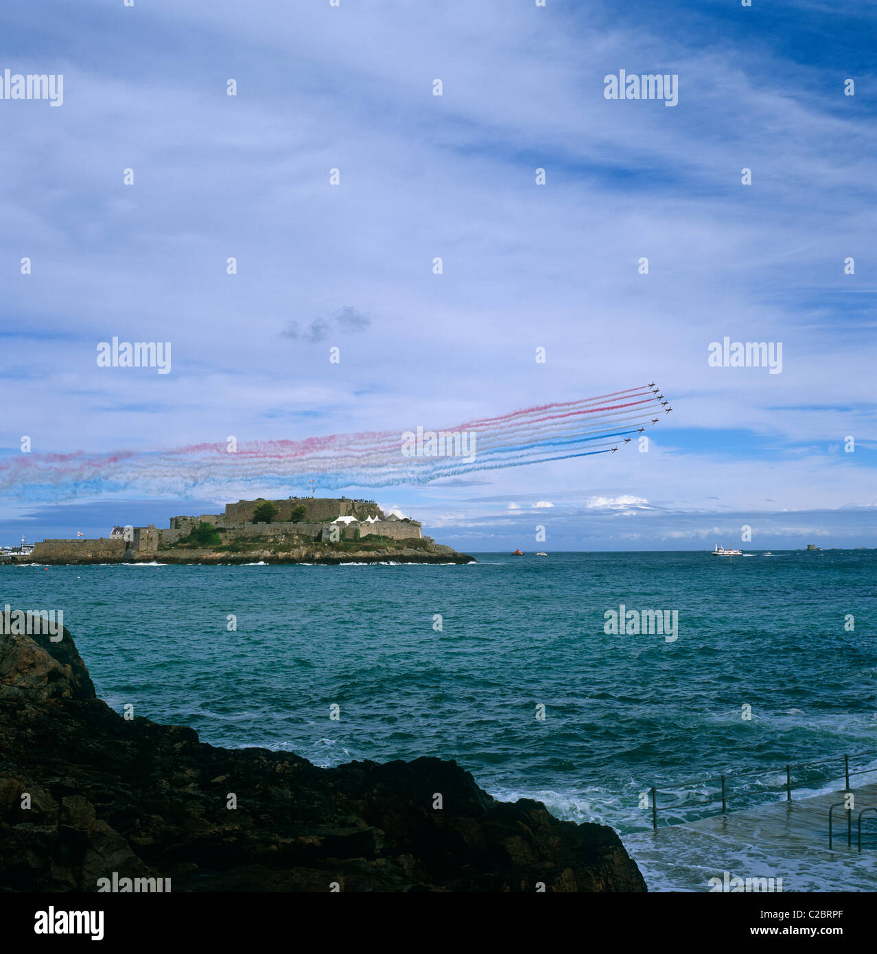 Guernsey aerial hi-res stock photography and images - Alamy