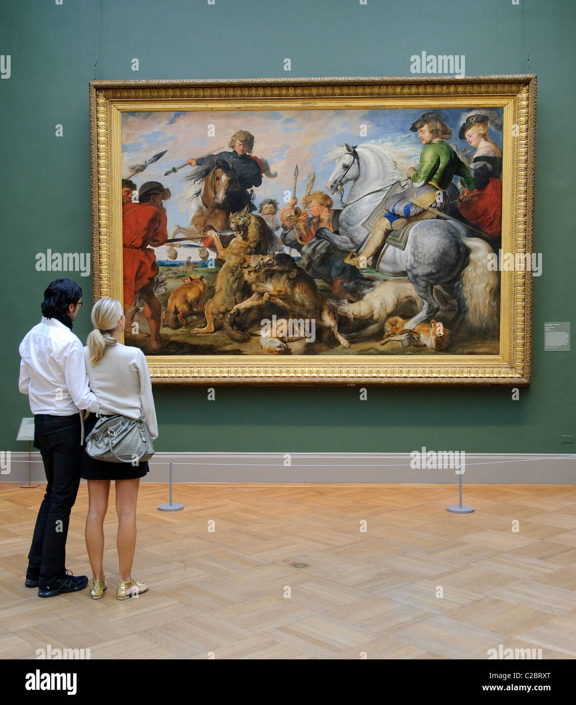 Wolf and Fox Hunt, ca. 1615–21, by Peter Paul Rubens and Workshop Stock ...