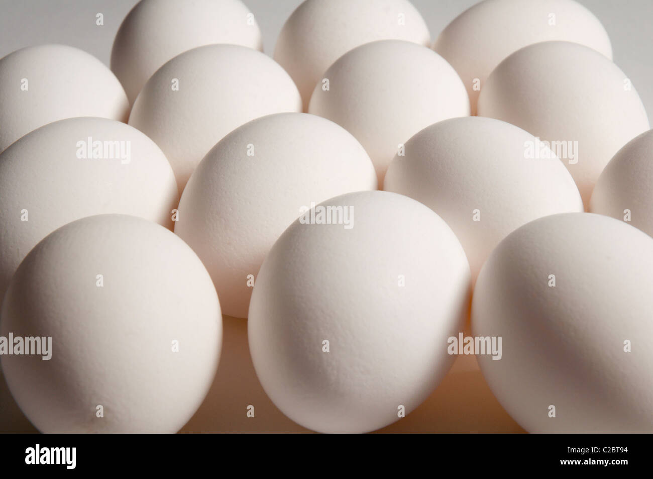 White eggs on white Stock Photo - Alamy
