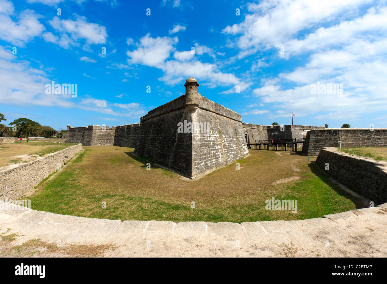 Castillo de San Marcos. The site is the oldest masonry fort in the ...