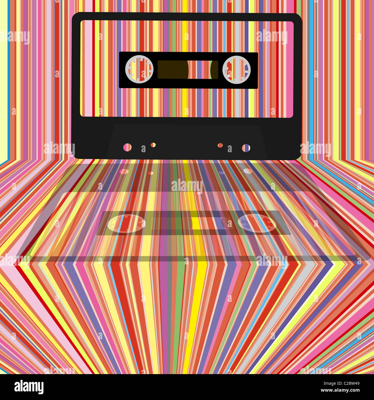 Retro Party Background Stock Photo - Alamy
