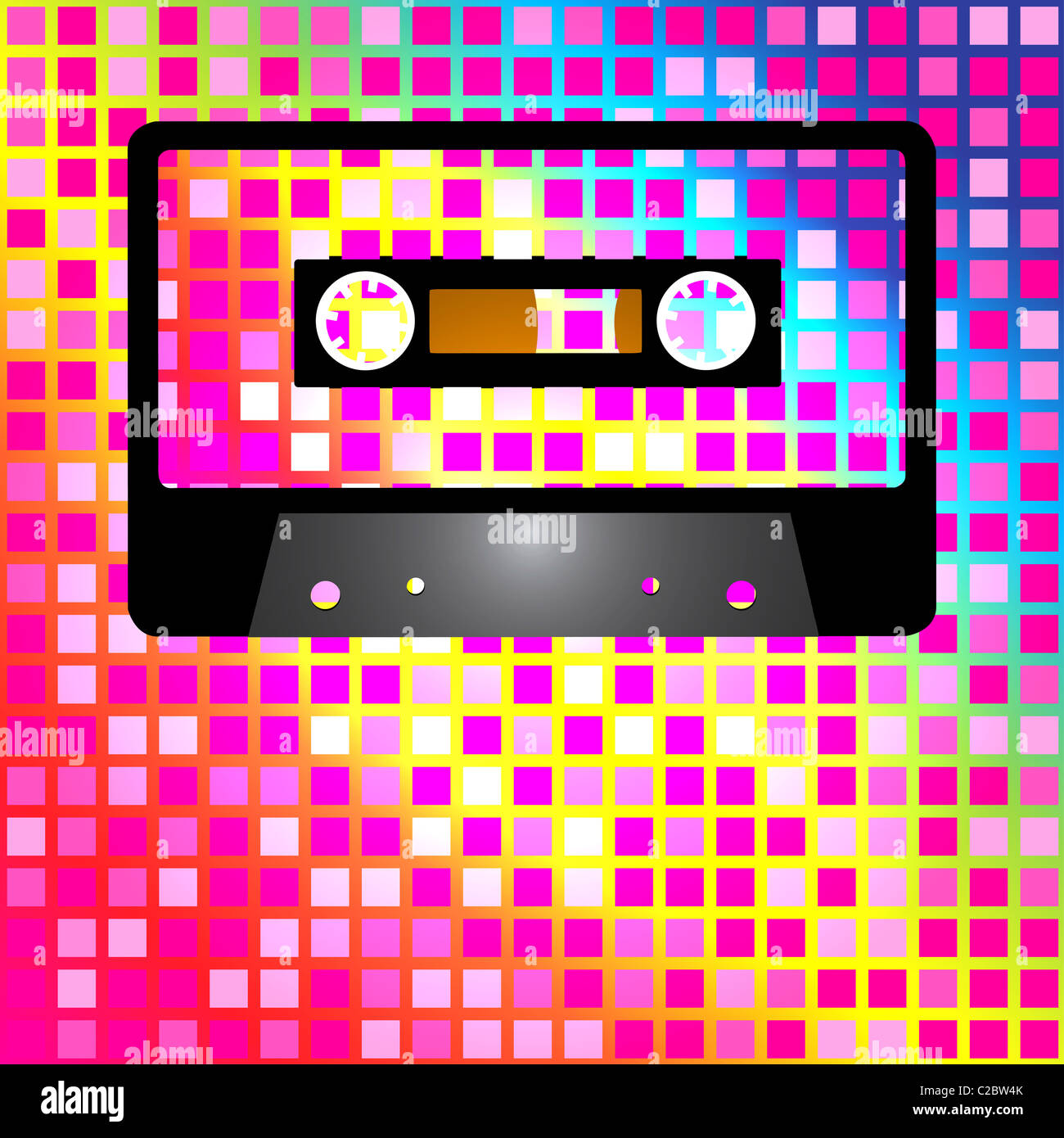 Retro Party Background Stock Photo - Alamy