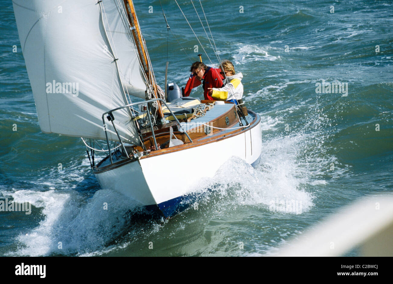 Sailing England Stock Photo - Alamy