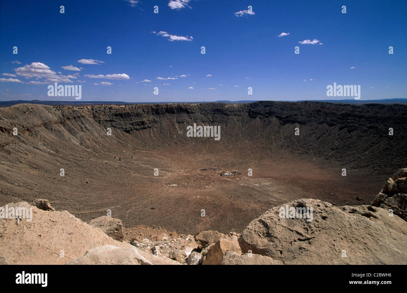 Meteor Crater Arizona USA Stock Photo - Alamy