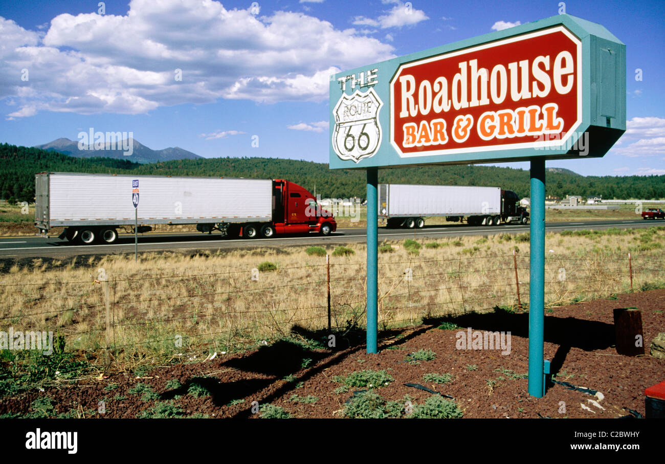 Route 66 Arizona USA Stock Photo - Alamy