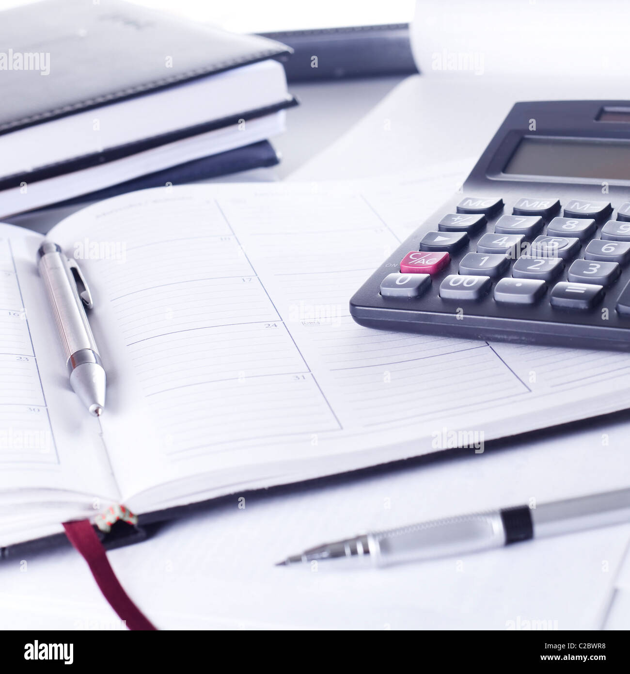Newspaper journal office laptop hi-res stock photography and images - Alamy