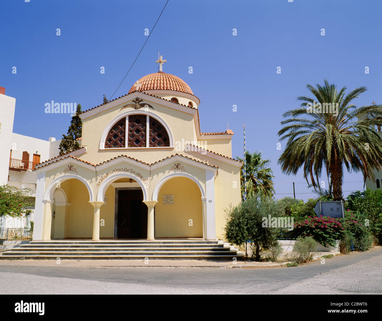 Elounda Crete Greece Stock Photo - Alamy