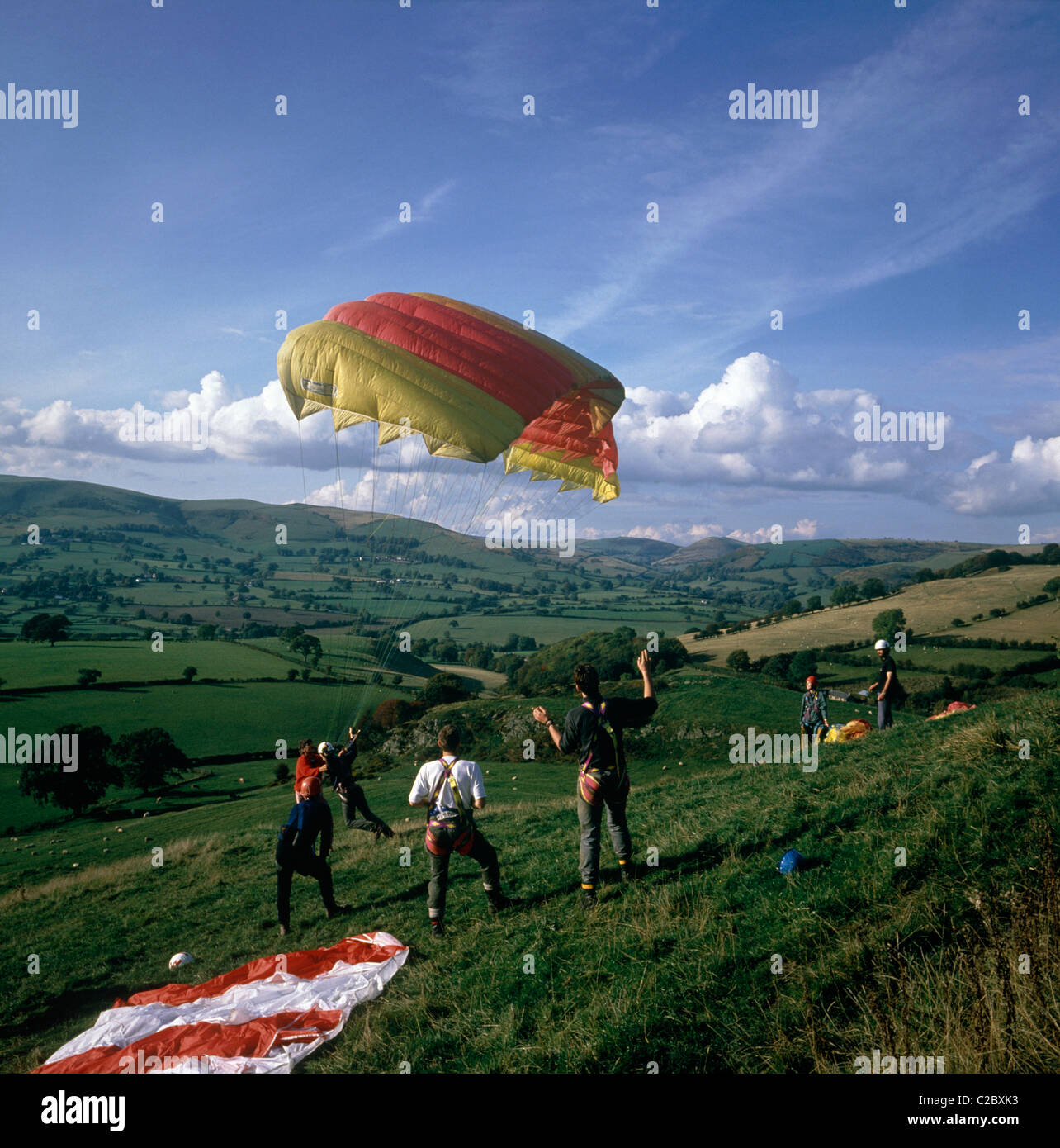 Sport Powys Wales Stock Photo - Alamy