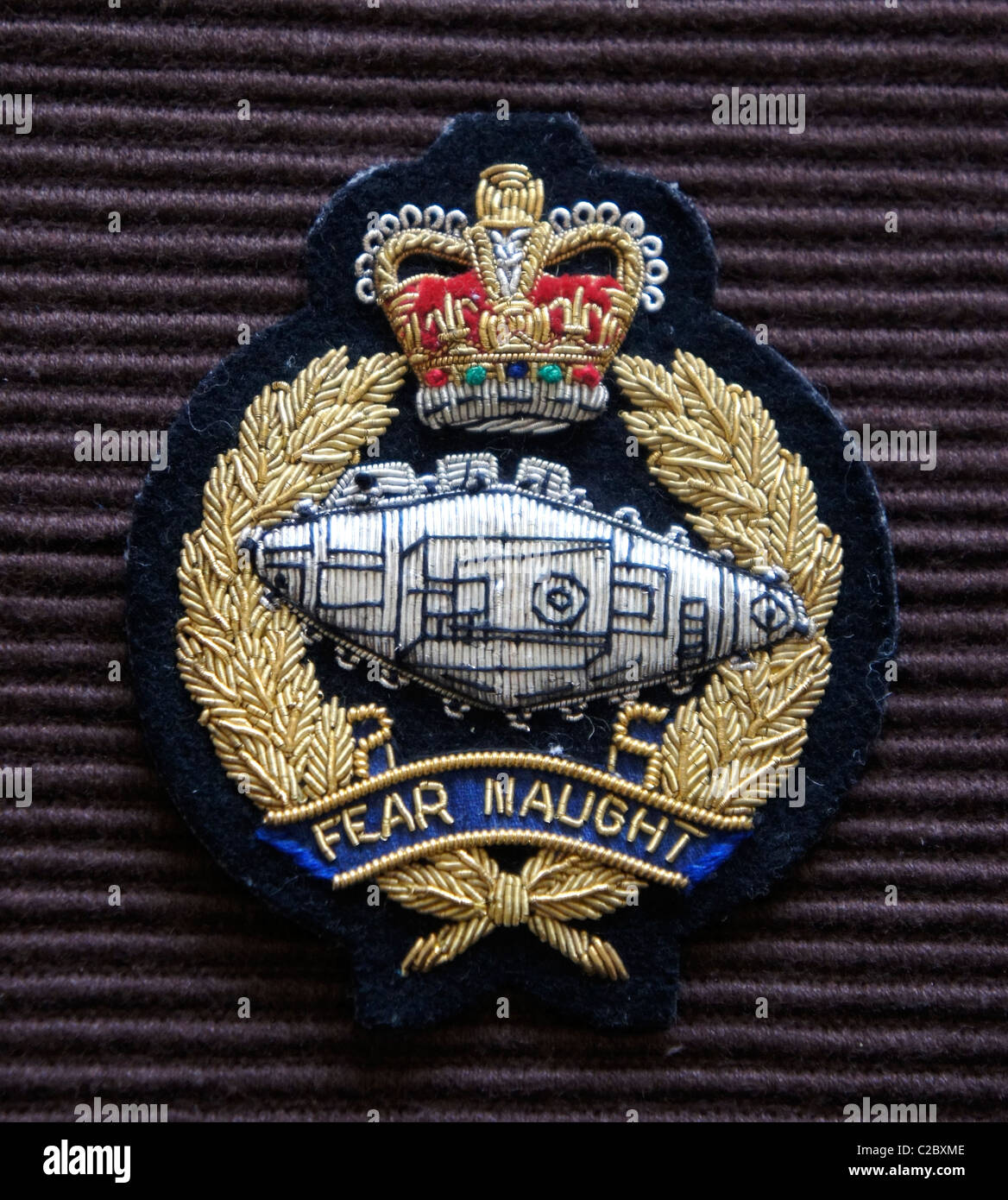 Royal Tank Regiment Blazer Badge Stock Photo - Alamy