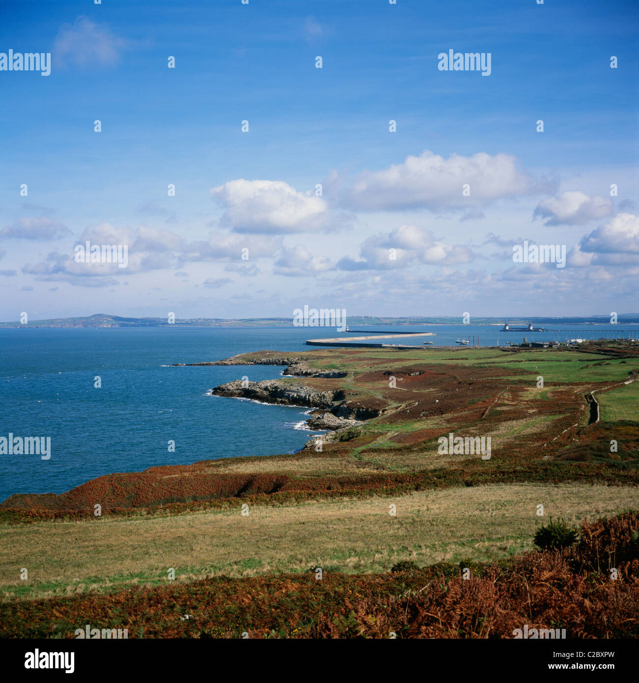 Holyhead breakwater country park wales hi-res stock photography and ...