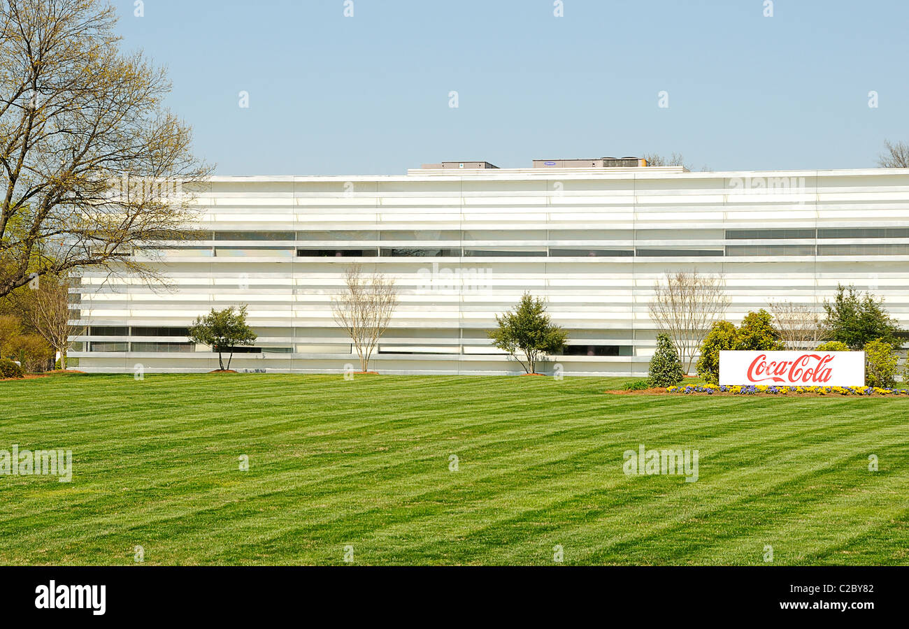 A photograph of a regional Coca-Cola corporate office building Stock ...