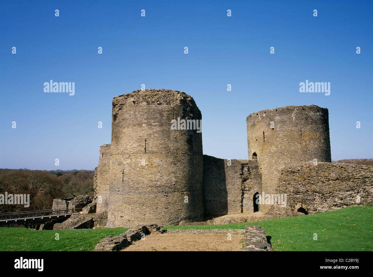 Entrance To Cardigan Castle Stock Photos & Entrance To Cardigan Castle ...