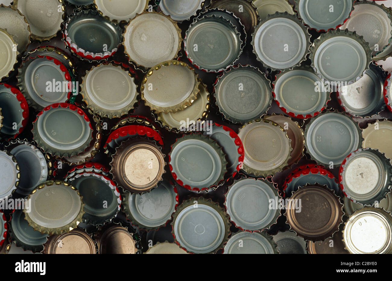 Plastic bottle tops waste hi-res stock photography and images - Alamy