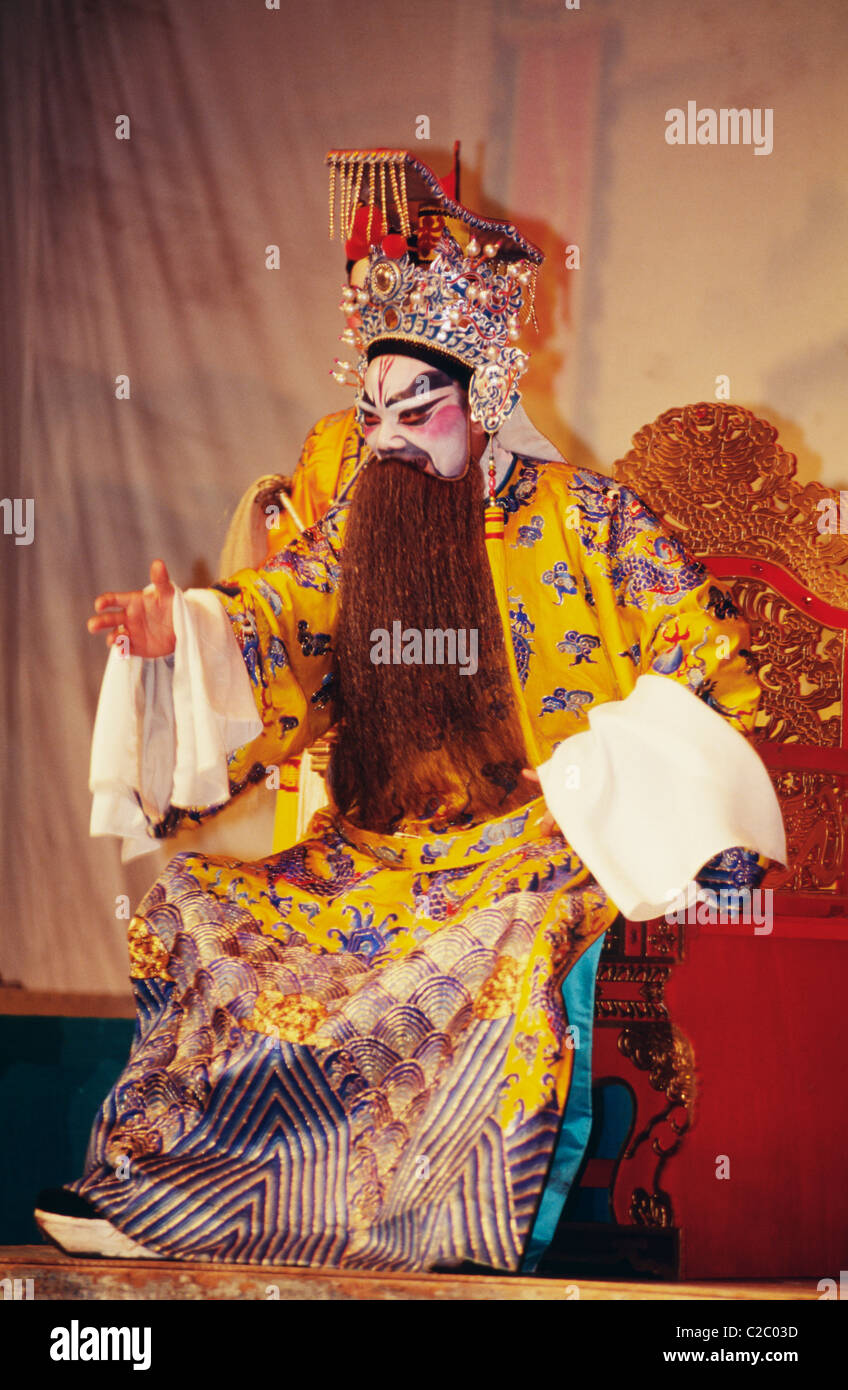 Cantonese Opera Hong Kong Stock Photo - Alamy