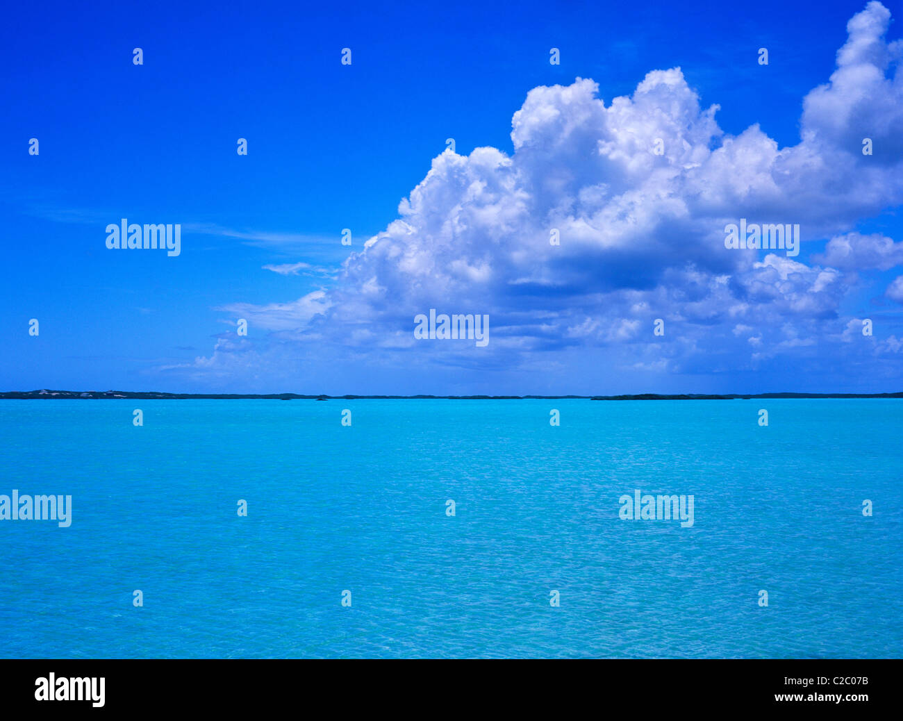 Chalk Sound Providenciales Turks & Caicos Stock Photo - Alamy