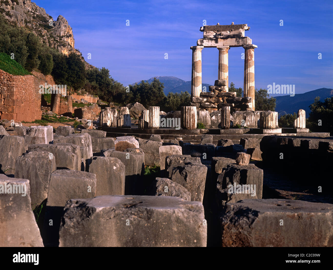 Oracle of delphi built by apollo hi-res stock photography and images ...