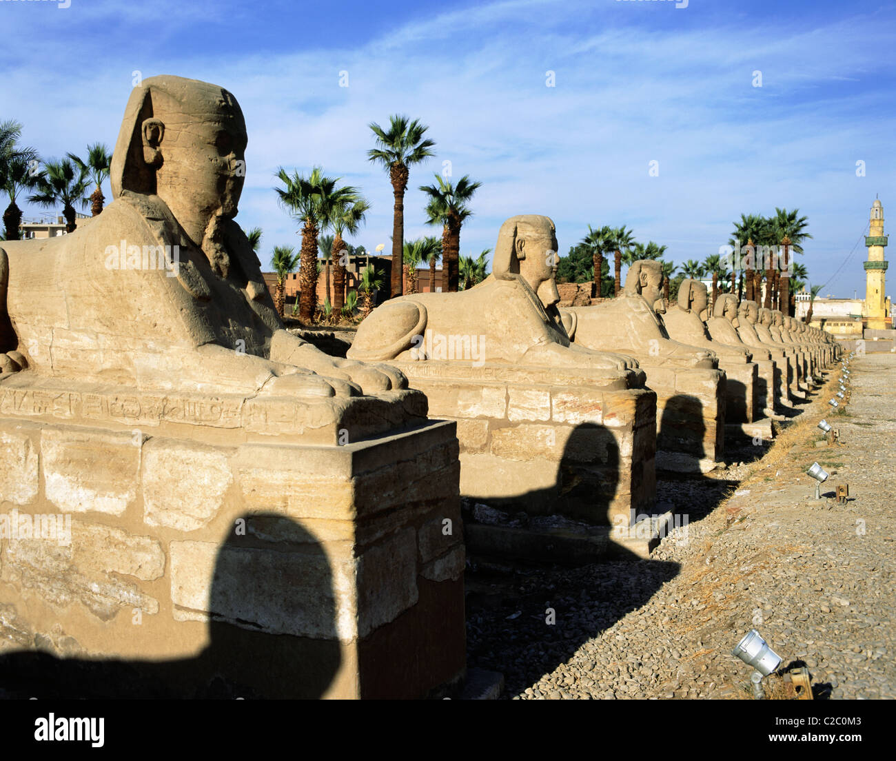 Karnak Nile Valley Egypt Stock Photo - Alamy